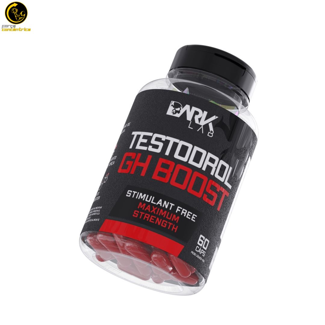 Testodrol Gh Boost 60 cápsulas - Dark Lab - Nutriarty Suplementos